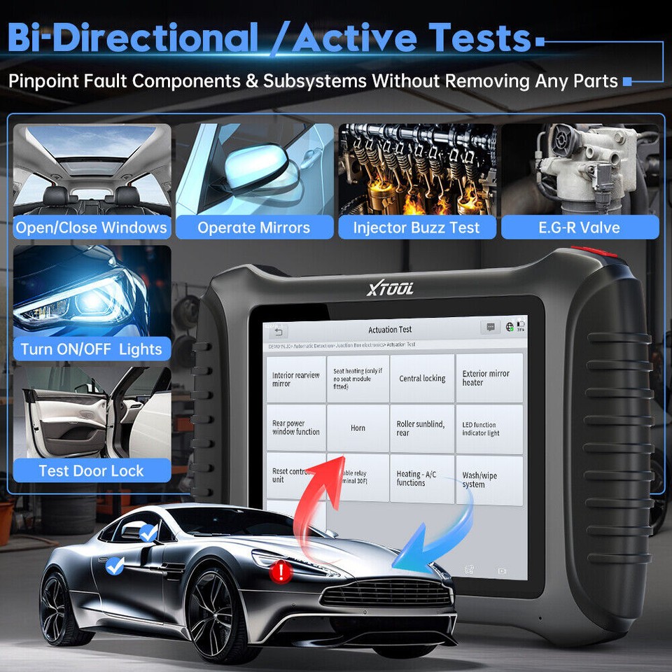 XTOOL IP900S Topology MAP ECU Coding Scanner Auto Diagnostic Tool 41 ...