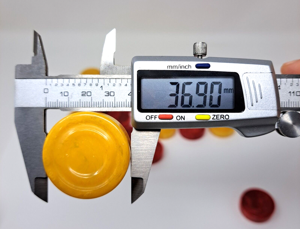 Crisloid 30 Bakelite Backgammon Butterscotch Swirl Translucent Cherry ...