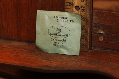 VINTAGE NOS SEALED Germanow-Simon G-S Watch Crystal CO476-50 TIMEX ...