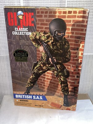 GI Joe CLASSIC COLLECTION “BRITISH S.A.S” LIMITED EDITION UNOPENED (AA ...