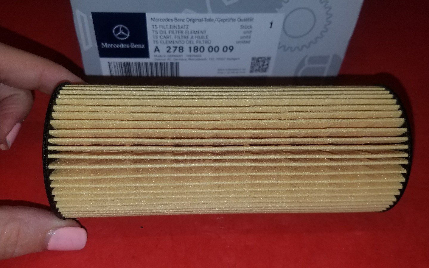 Mercedes Benz Oil Filter Kit Genuine CL63 S63 E63 ML63 G63 GL450 G550 ...