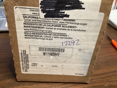 Dryer Timer W11685947 | eBay