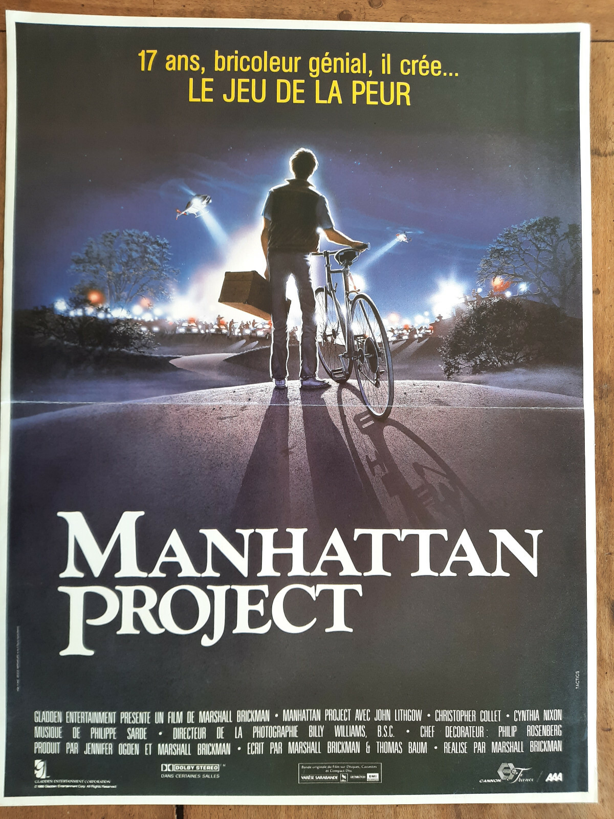 Poster MANHATTAN PROJECT Marshall BRICKMAN John LITHGOW 40x60cm | eBay