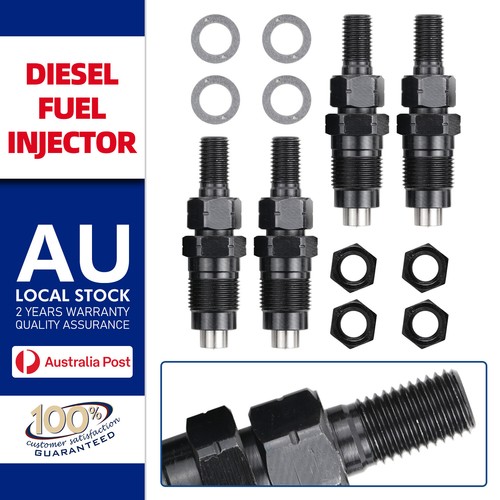 DIESEL FUEL INJECTOR SET SUITS TOYOTA PRADO 1KZ-TE 3.0 L . NEW. pre ...