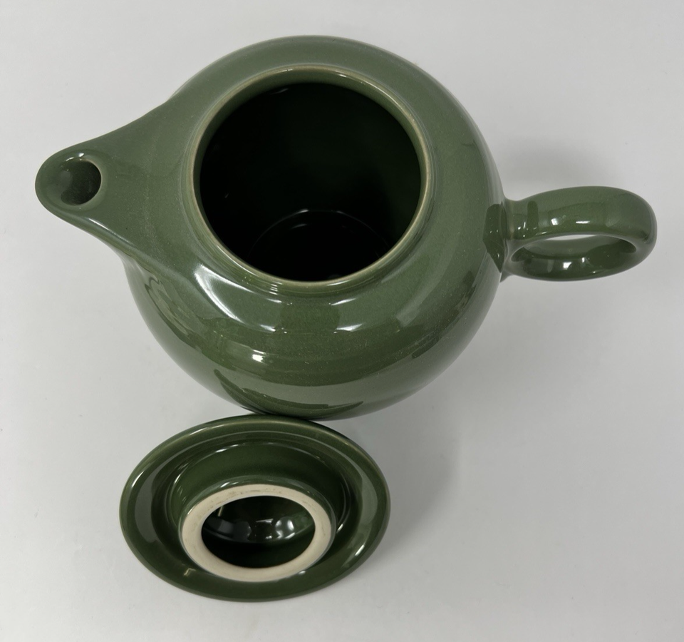 FIESTA TEAPOT TEA POT sage green FIESTAWARE RARE HTF! | eBay