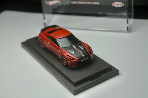 Hot Wheels Nissan GT-R R35 Candy Red CUSTOM With Display Case | eBay