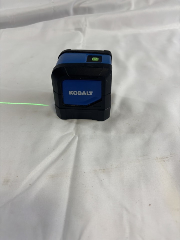 Kobalt 100ft Self-Leveling Cross-line Laser Level Rechargeable 5413018 ...
