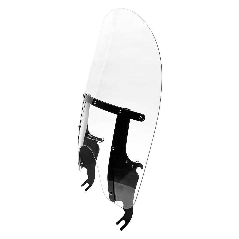 Clear PC Windscreen Windshield For Harley Softail Deluxe Fat Boy FLS ...