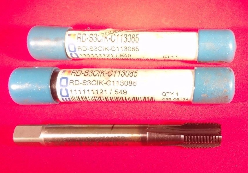 QTY 2 LMT-FETTE 1/4-18 NPSF G-IK- HSS-E COLLANT THRU PIPE TAP A1 | eBay