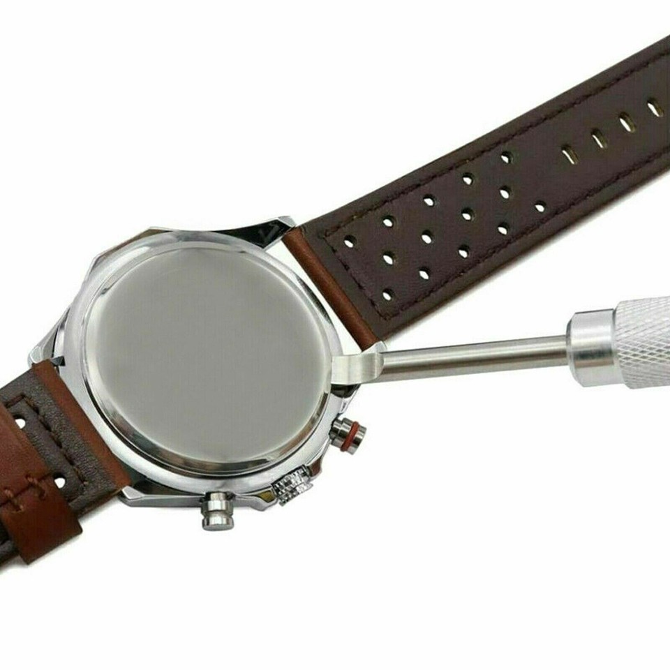 1X Metal Watch Back Cover Opener Watch Repair Tool Battery Removal Pry ...