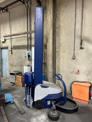 Robopac Robot Master Portable Semi-Automatic Stretch Wrapper | eBay