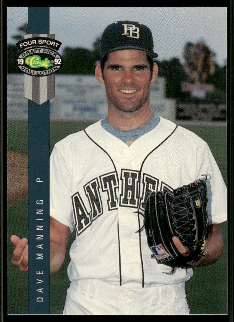 1992 Classic Four Sport #293 Dave Manning | eBay