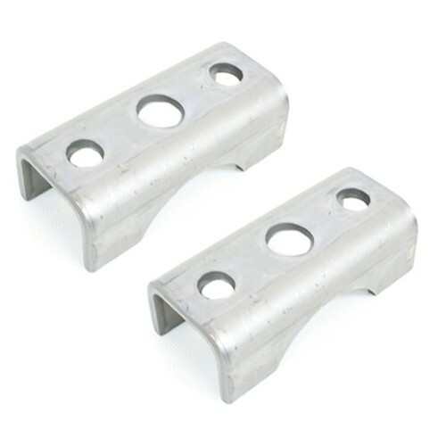 (2) Trailer axle spring seat/perch for 2 3/8" 3,500 lbs. Round Tube ...