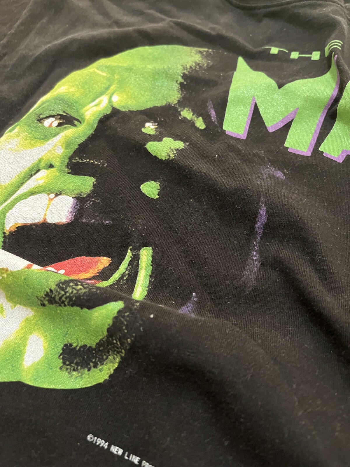 Vintage The Mask Shirt Jim Carrey Movie Tee Y2k Doubl… - Gem