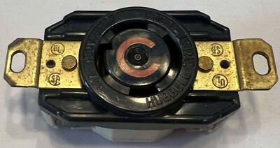 HUBBELL Twist Lock Receptacle 30 Amp 480V | eBay