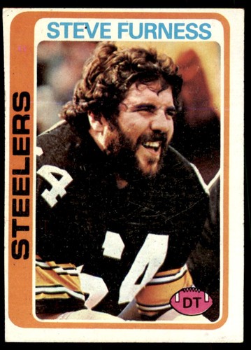1978 TOPPS STEVE FURNESS . PITTSBURGH STEELERS #214 | eBay