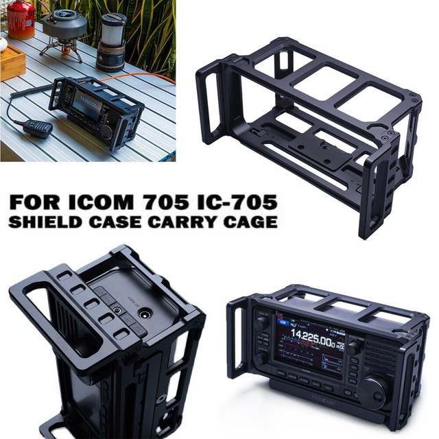 WINDCAMP ARK-705 Shield Case Carry Cage for ICOM 705 IC-705 Ham Radio ...