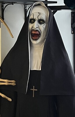 Lifesize Scary Closet Conjuring 2 The Nun Valak Statue Not Freddy Jason ...