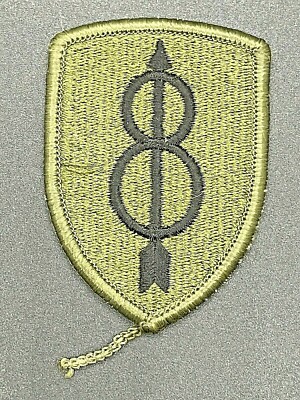 8th INFANTRY DIVISION PATHFINDER GREEN Vietnam Era US Army Patch | eBay