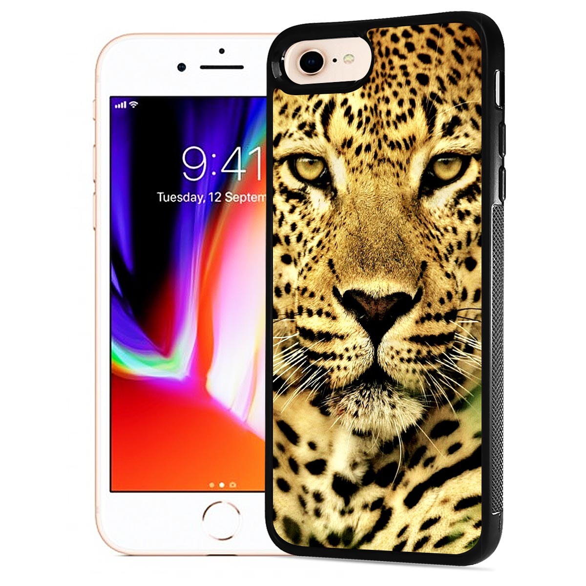 ( For iPhone 6 / 6S ) Back Case Cover AJ12259 Leopard | eBay
