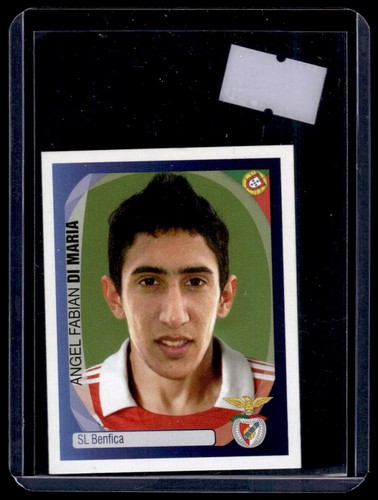 2007-08 Panini Champions League Sticker RC Angel Di Maria #75 Benfica ...