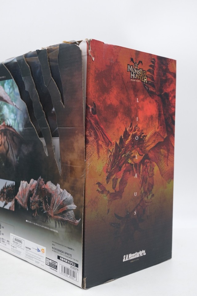 Bandai S.H.MonsterArts Monster Hunter Rathalos Liolaeus Open Box | eBay