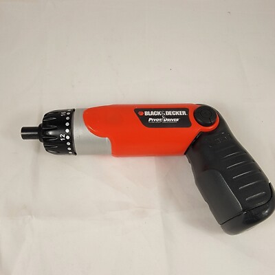 Black & Decker Pivot Driver 3.6 V Cordless Screw Driver 9078 TOOL ONLY ...