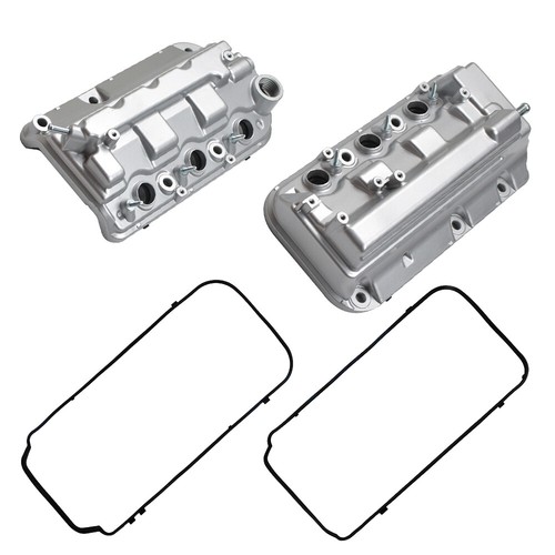 Front & Rear Valve Cover w/ Gasket for Honda Accord 3.5L V6 2008 2009 ...