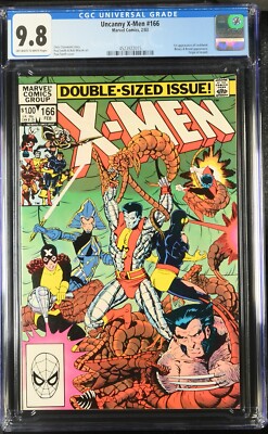 Uncanny X-Men #166 CGC 9.8 OW/White Marvel Comics 1983 1st Lockheed | eBay