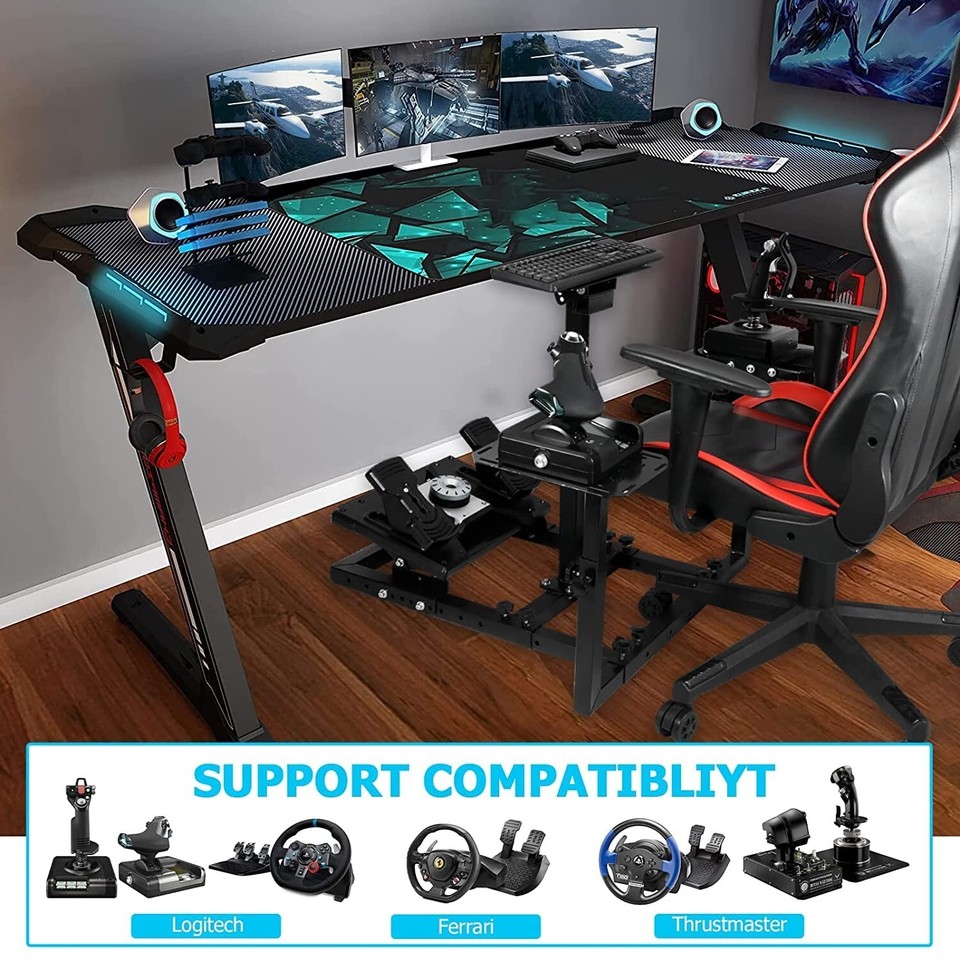 Zootopo Flight Simulator Cockpit Stand Fit Thrustmaster HOTAS Warthog ...