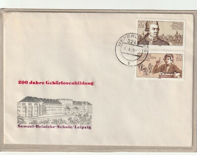 Ersttagsbrief - "200 Jahre Gehörlosenbildung Samuel-Heinicke-Schule ...