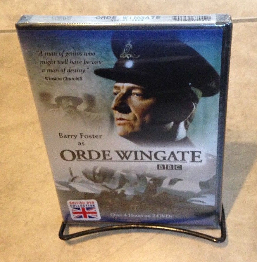 Orde Wingate Barry Foster BBC DVD NEW factory sealed 2 DVD set ...