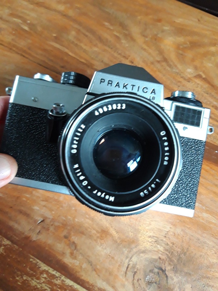 Vintage Praktica LB 35mm Film SLR Camera SHUTTER + LIGHT METER TESTED ...