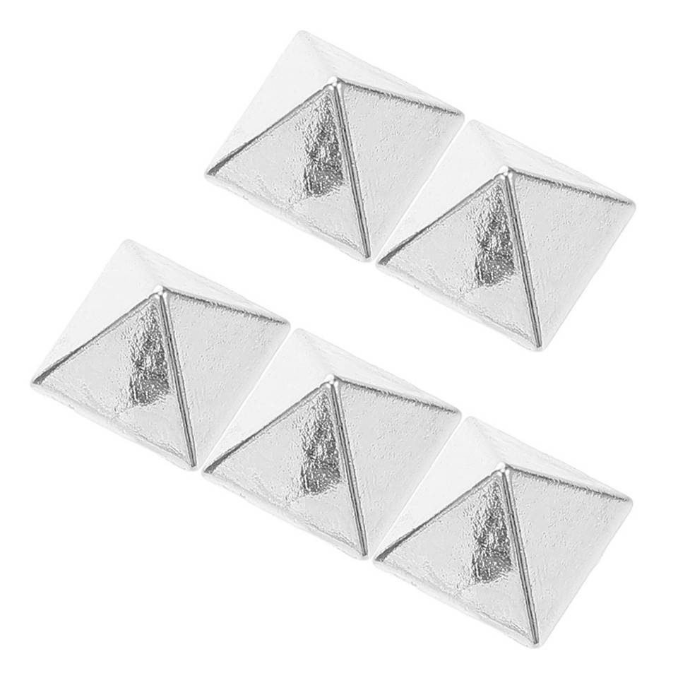 5pcs Snowboard Anti Slip Pads Alloy Pyramid Studs Grip Outdoor Skiing ...