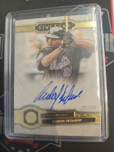 2021 Topps Five Star Auto Carlos Delgado #FSA-CD Auto | eBay