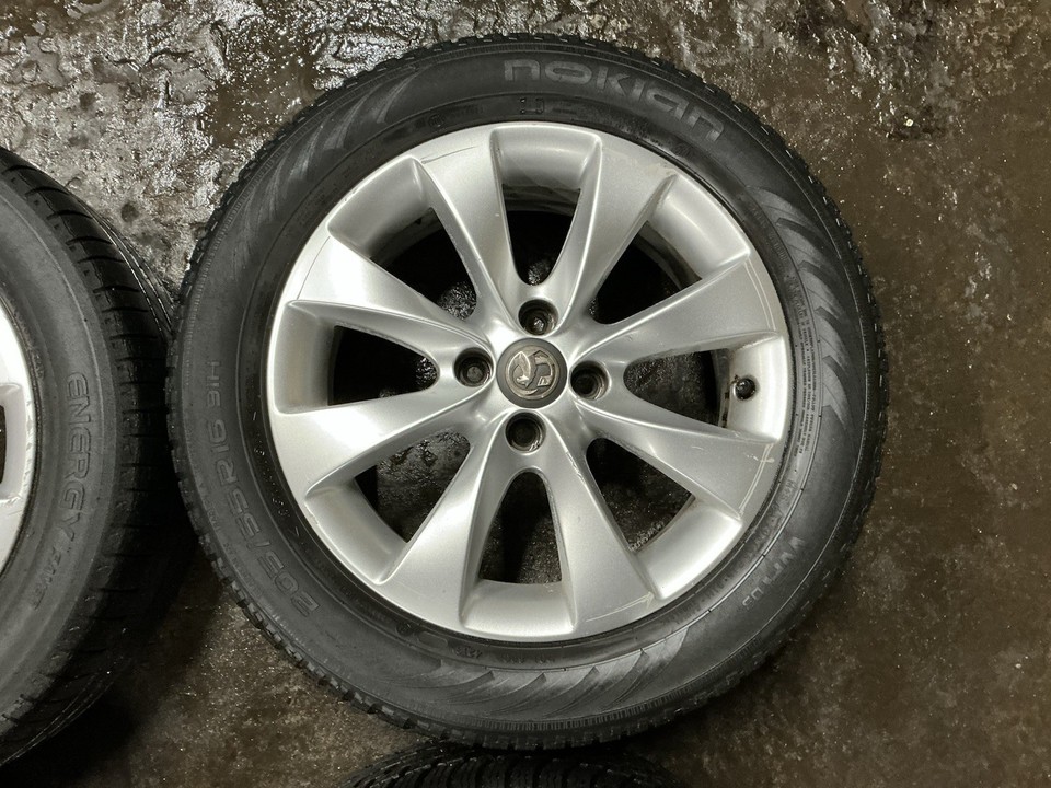 VAUXHALL CORSA D SET OF 4 STUD ALLOY WHEELS 16” fits combo tigra READ ...