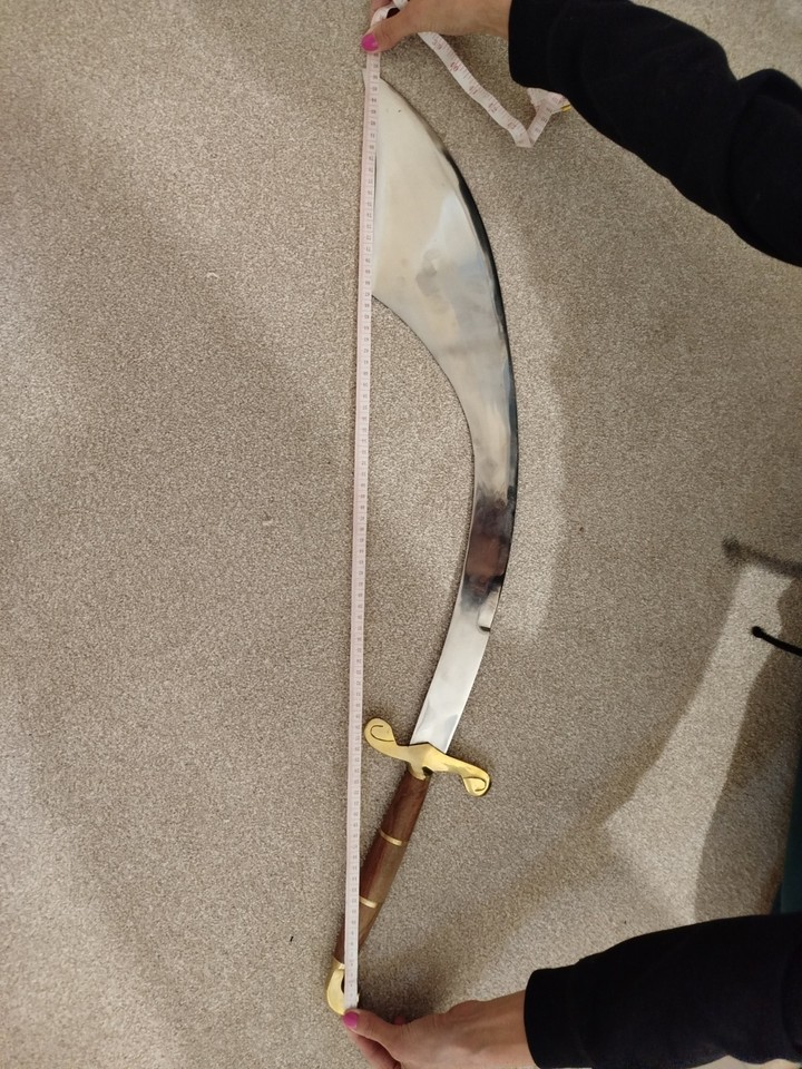 Arabian Sinbad Scimitar Sword Steel Replica Fantasy Blade 3kg | eBay