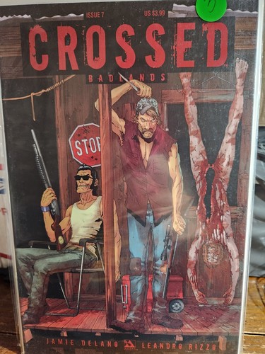 CROSSED Badlands #7 Red Crossed variant (2012) Avatar Press Comics | eBay