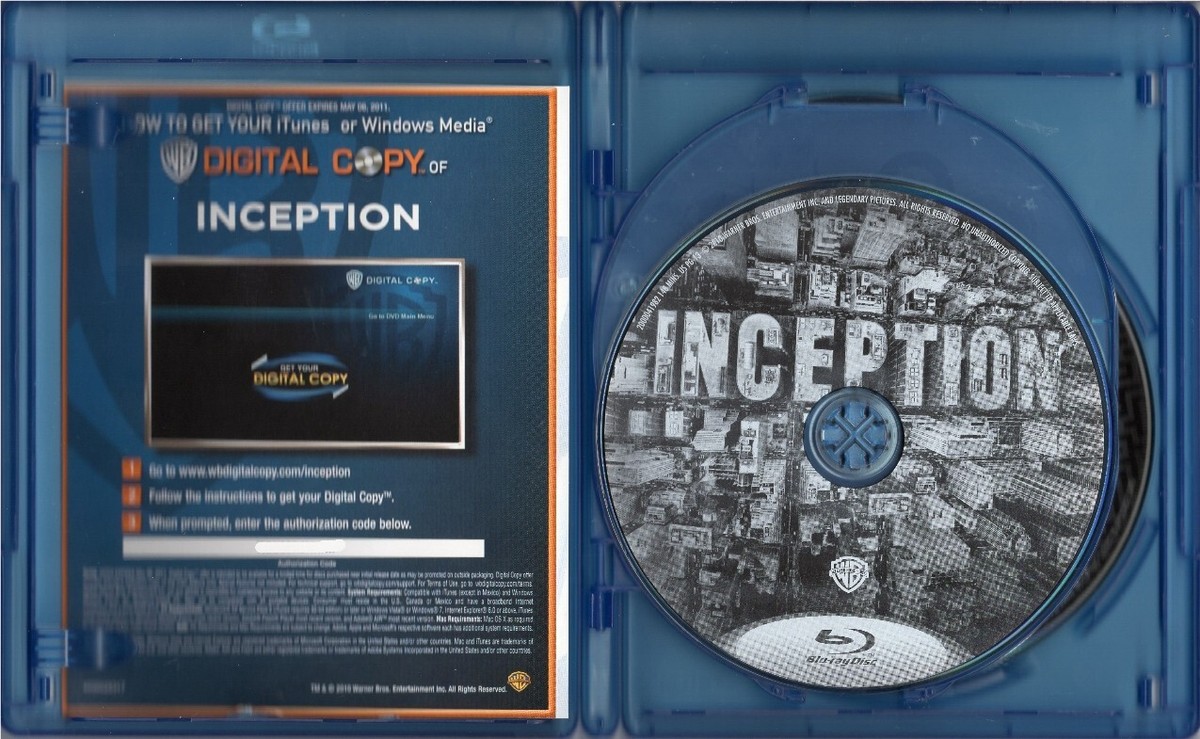 Inception Itunes Cover