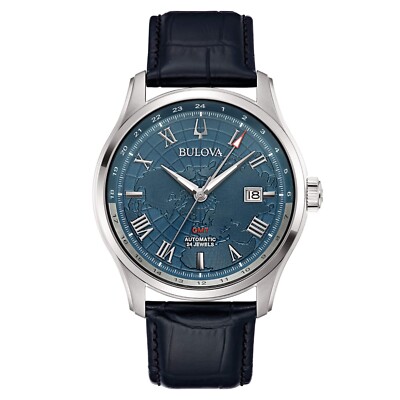 Montre Bulova Wilton GMT Automatique 96B385 | eBay