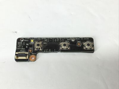 OEM MSI GE63 Raider RGB 8RF Power Button Board MS-16P5D | eBay