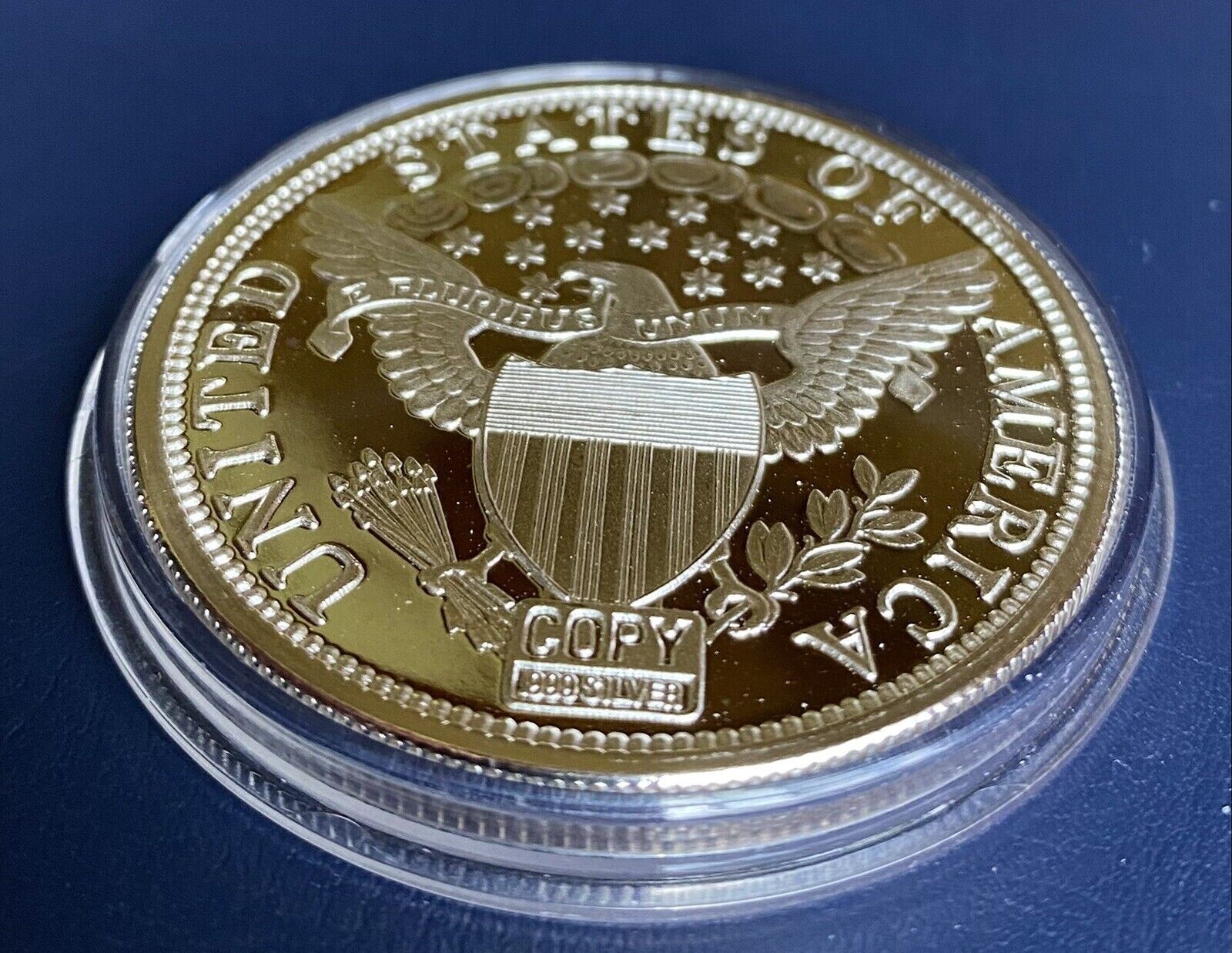 1804 Liberty United States Of America 2 Oz .999 Fine Silver Bullion ...