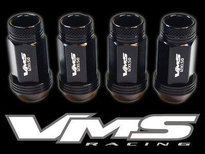 VMS RACING 8PC 48MM PREMIUM EXTENDED WHEEL ALUMINUM LUG NUTS 12X1.5 ...