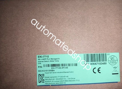 1Pcs New EKI-7712G-4FI-AE EKI-7712 industrial switch Shipping DHL or ...