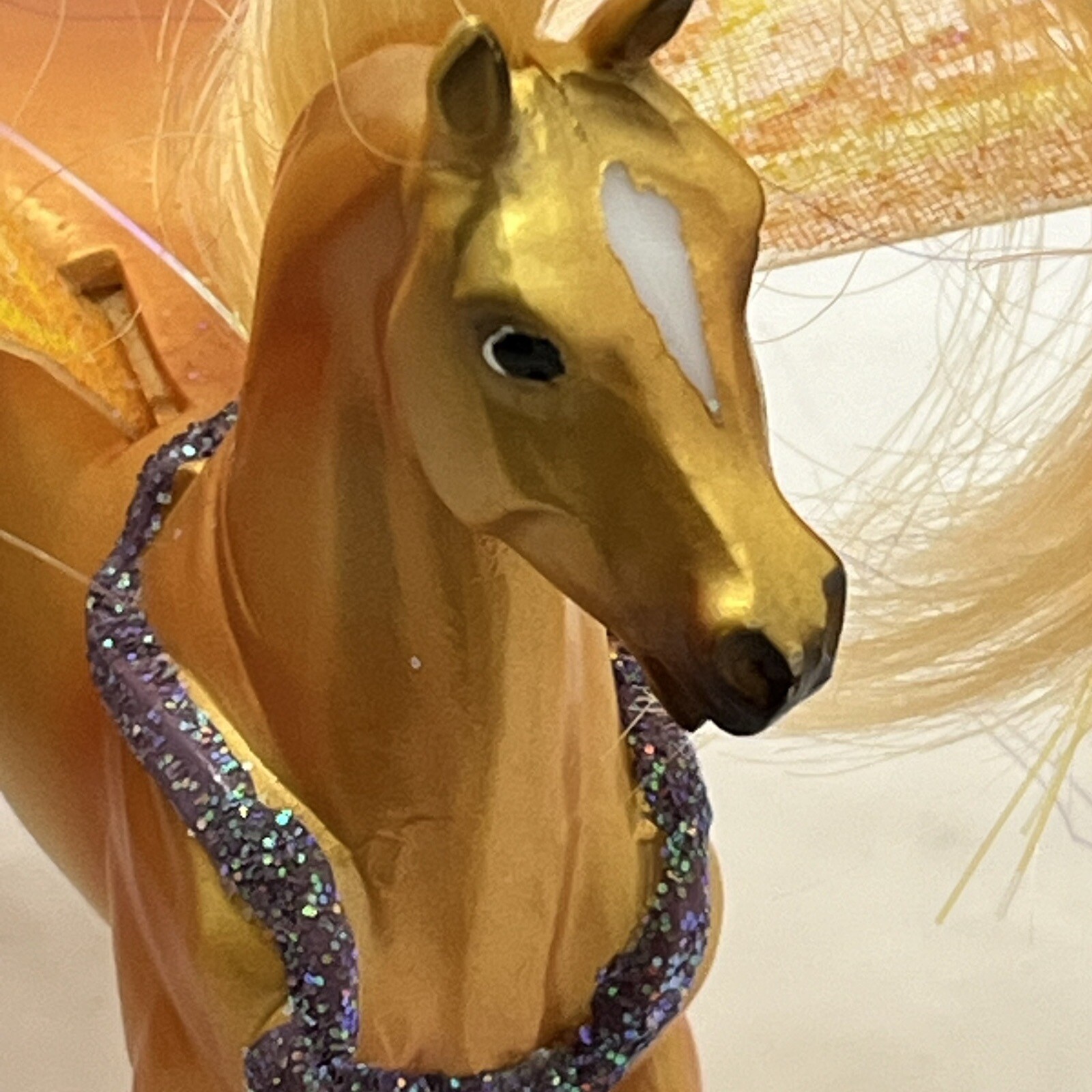 Wind Dancers Sirocco Pegasus Breyer Horse Gold With Wings NO BOX | eBay