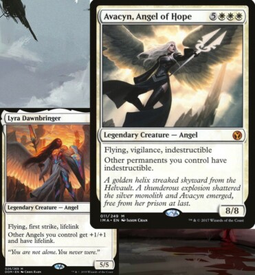 Avacyn, Angel of Hope ANGELS Commander EDH Deck Magic Cards MTG Ready ...