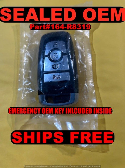 OEM 2021-2024 FORD MUSTANG MACH-E 4B SMART KEY PROXIMITY REMOTE FOB 164 ...