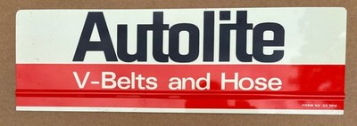 Vintage Ford REWIRE WITH Autolite Painted Metal Sign | eBay