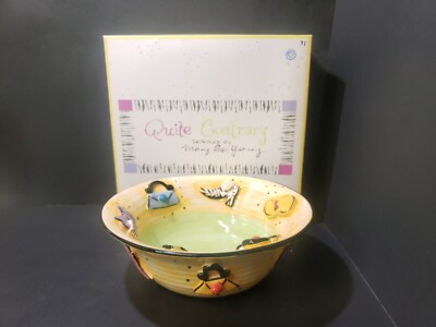 Quite Contrary Designed by Mary Rose Young Ceramic Bowl with Purses and ...
