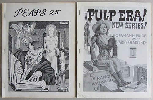 P.E.A.P.S. PULP ERA AMATEUR PRESS SOCIETY #25~VOLUMES 1 & 2~223pgs~NOV ...